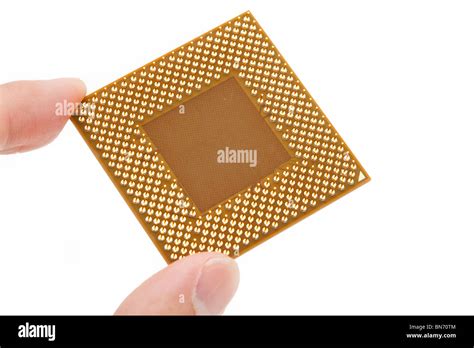 Computer CPU Close Up Shot Stock Photo Alamy