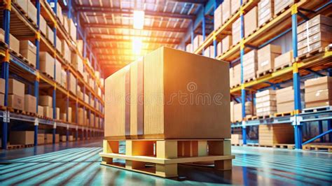 Streamlined Warehouse Operations Efficient Inventory Management And Logistics Solutions Stock