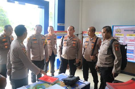 Empat Pamen Polri Lulusan Dikbangti TA 2023 Kunjungi Polres Tulang