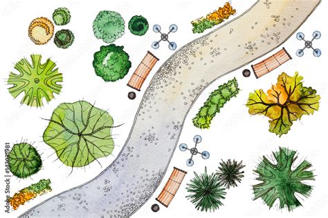 Landscape Design Clipart