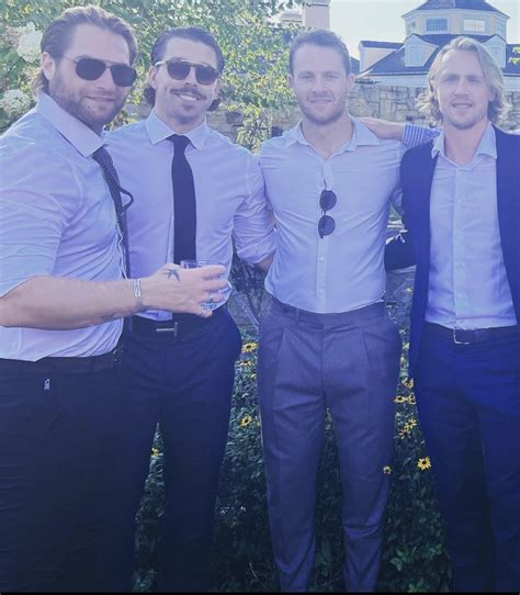 Tom Wilson And Taylor Pischke Tie The Knot Photos Nova Caps