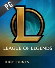Buy League of Legends Riot Points Compare Prices
