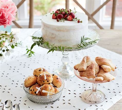 Pressed Glass Cake Stand Pottery Barn
