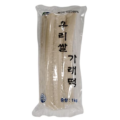 우리쌀 가래떡 1kg 국산쌀 배민 장보기∙쇼핑