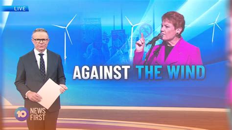 Wa Wind Turbine Disaster Pauline Hanson Speaks Out One Nation