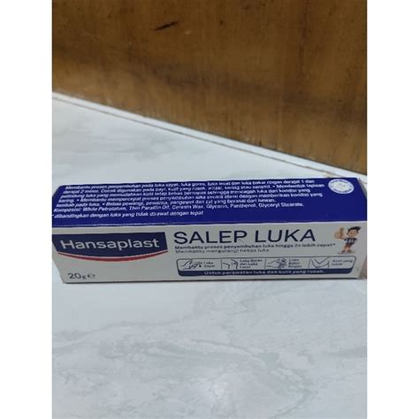 Hansaplast Wound Ointment 20gr Salep For Wounds Shopee Philippines