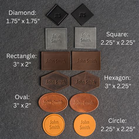 Blank Patch Shapes