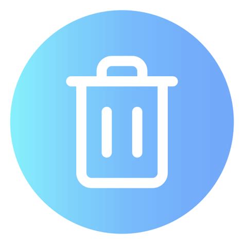 Delete Symbol Generic Flat Gradient Icon