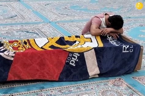 فرارو عکس پرچم رئال مادرید روی تابوت یک عراقی جنجالی شد