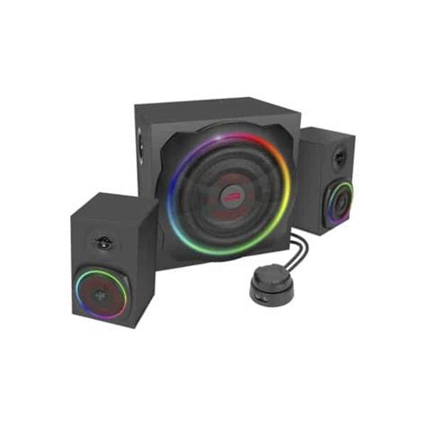 SPEEDLINK GRAVITY RGB 2 1 Subwoofer System Black Kaufen Bei Megalicht De