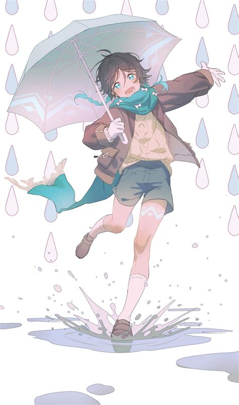 Venti Genshin Impact Drawn By Fridaynightcat Danbooru