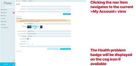 redesigned user menu · issue 4651 · icinga icingaweb2 · github