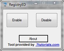 Easily Enable Or Disable The Registry Editor Using RegistryED Digital Citizen