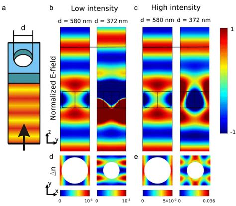 Nonlinear Simulations Of A Plane Wave Propagation Through A Unit