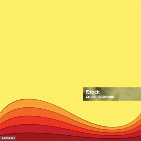 웨이브 추상 배경 레이어에서 곡선벡터 포스터 그래픽 3d 그림자 효과 3차원 형태에 대한 스톡 벡터 아트 및 기타 이미지 3차원 형태 개념 곡선 Istock