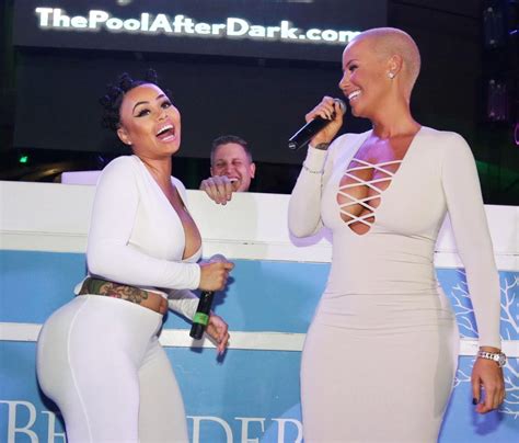 Amber Rose Wishes Blac Chyna Congratulations On Her Engagement Us Weekly