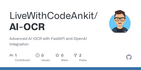 GitHub LiveWithCodeAnkit AI OCR Advanced AI OCR With FastAPI And OpenAI Integration