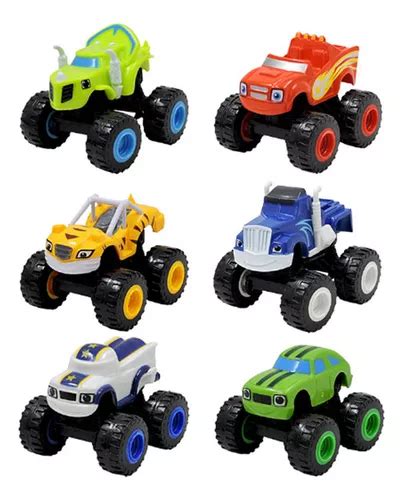 Blaze E Os Brinquedos De Monster Machines Veículos De Blaze MercadoLivre