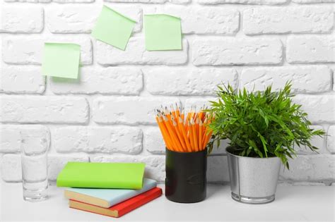 Premium Photo Books On The Desk
