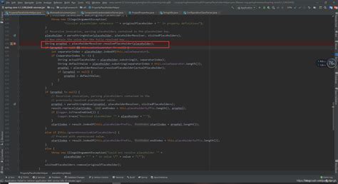 Could Not Resolve Placeholder ‘xxx‘ In Value Xxx Csdn博客