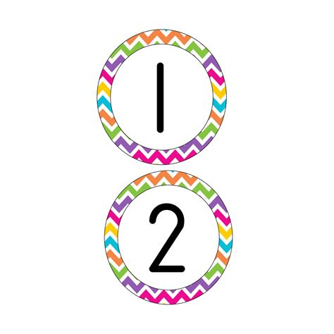 Template Printable Numbers In Circles