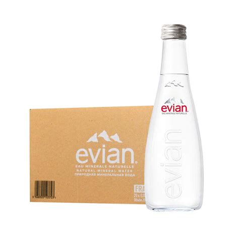 Evian Evian Mineral Water 330500ml Glass Bottle Imported High End