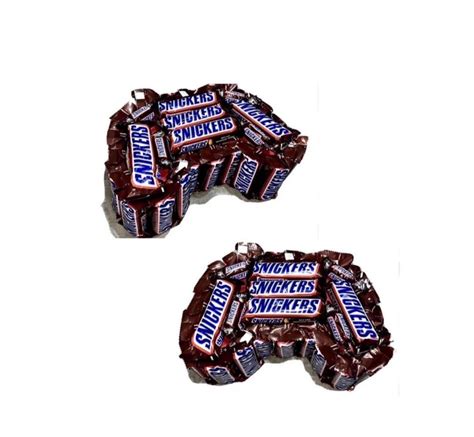 Snickers Snicker Chocolate Gaming Controller Shape Gamer Bouquet Fathers Day Birthday Easter