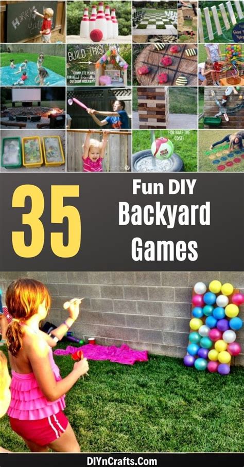 35 Ridiculously Fun Diy Backyard Games That Are Borderline Genius Diy