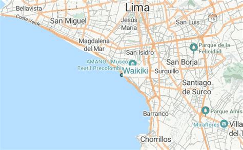 Waikiki Surf Forecast And Surf Reports Lima Peru
