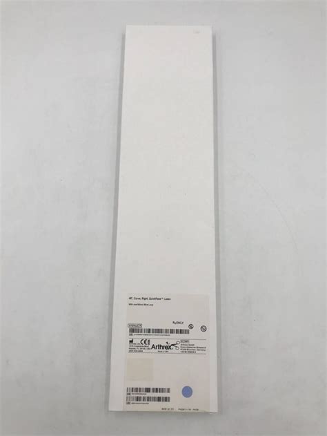 Arthrex Ar 6068 45r Curve Right Quickpass Lasso 45° X Gb Tech Usa
