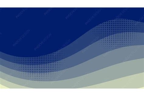 Abstract Blue Wave Pattern Halftone Graphic By Phochi · Creative Fabrica