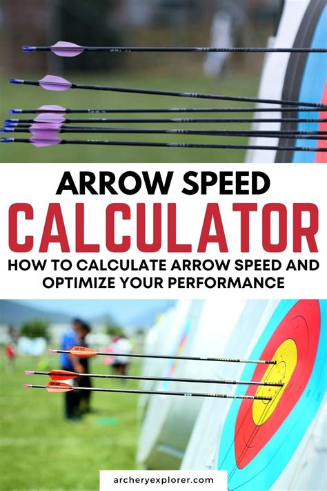 Arrow Speed Calculator Find Out Arrow Speeds Artofit