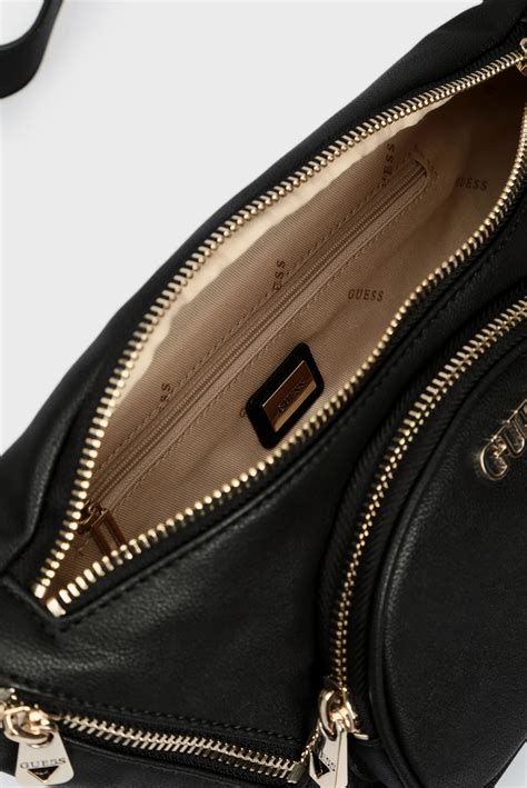 Женская черная поясная сумка Guess HWVG77.50800;BLA — Ultrashop