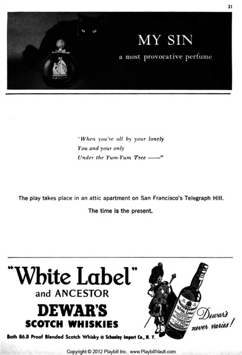 Under The Yum Yum Tree Broadway Stephen Sondheim Theatre 1960