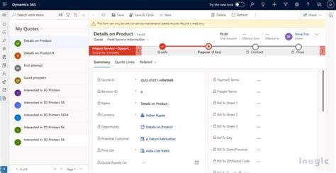 Manage Records And Associated Activities On A Page Using Focused View