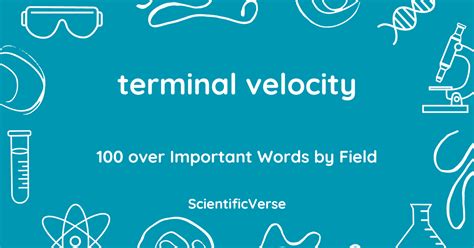 Terminal Velocity 限界速度 Scientificverse
