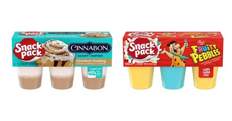 Snack Pack Cinnabonsnack Pack Fruity Pebbles