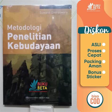 Jual Metodologi Penelitian Kebudayaan Suwardi Endraswara Shopee