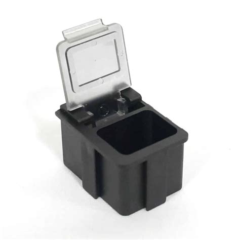 Esd Safe Smd Component Storage Boxes Conductive Plastic Clear Lids