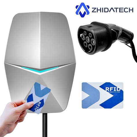 Level 2 Fast Charging Station Ev Wall Charger 32a Wall Mount 7kw Ev