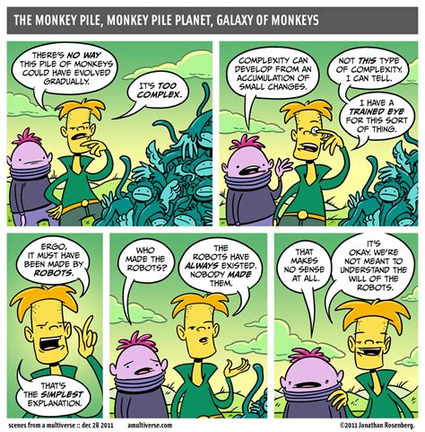 Irreducible Complexity Scenes From A Multiverse