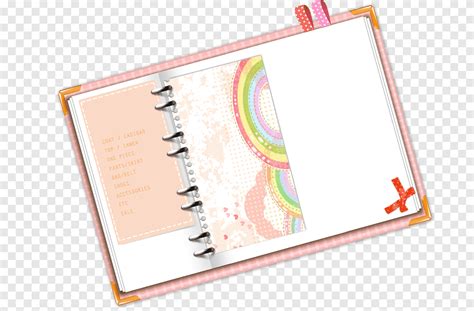 ورقة دفتر الملاحظات ، دفتر متفرقات نص Png