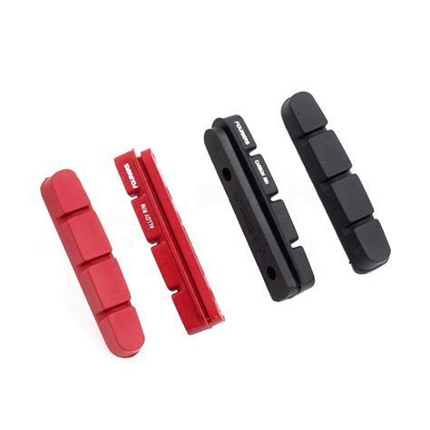 Fouriers 자전거 브레이크 패드 신발 카본 또는 합금 림 Bro 휠 교체 V 캘리퍼 브레이크 패드 Sh 또는 Cp 용 2 개자전거 브레이커 Aliexpress