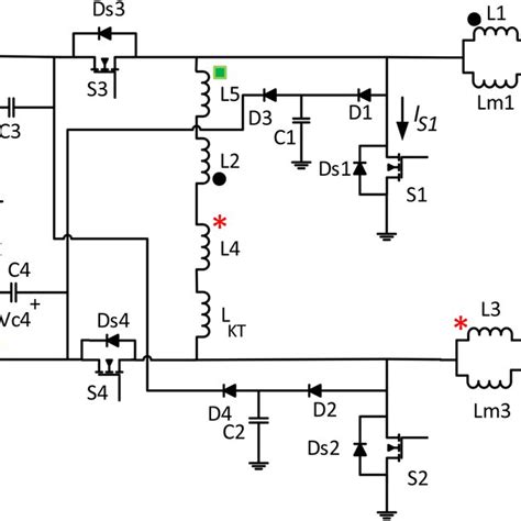 Circuit Schematic Diagram Of The Proposed Converter With Passive Clamp Download Scientific