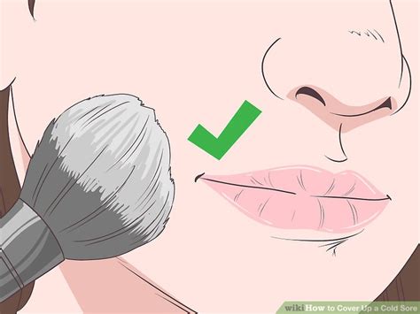 3 Ways To Cover Up A Cold Sore Wikihow