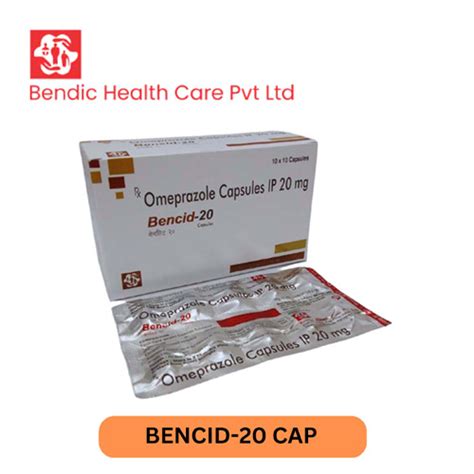Bencid 20 Omeprazole Capsules Ip 20mg Bendic Healthcare Private Limited