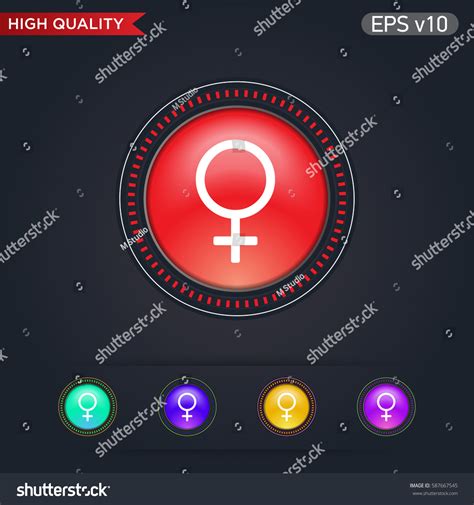 Sex Icon Button Sex Icon Modern Stock Vector Royalty Free 587667545