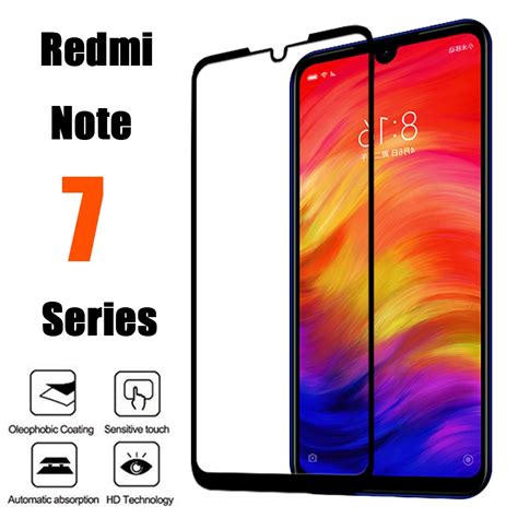 Protector De Cristal Templado Para Xiaomi Redmi Note 7 Pro Cristal