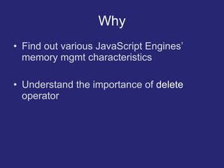 Extreme Tests Of JavaScript Delete Operator PPT