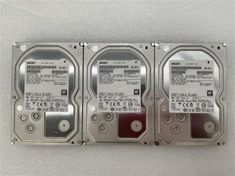 LOT OF 3 HGST 0F22408 4TB HDN724040ALE640 Internal 7.2K SATA HDD | eBay